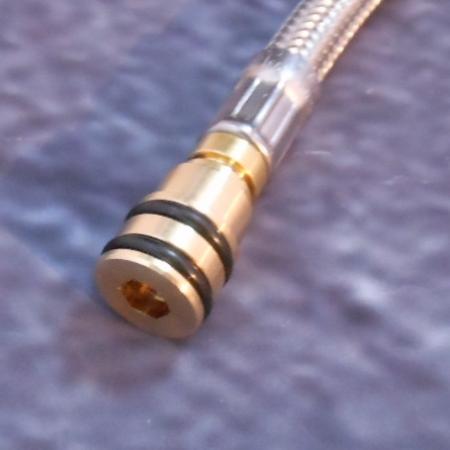 Hansgrohe Anschlussschlauch Chrom 450 mm 95001000 Schlauch Steck x 3/8