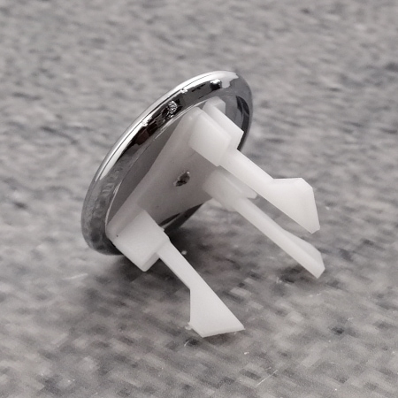 Duravit Überlaufclip Chrom 1001070000 Überlaufblende Clip zu Waschtisch ...